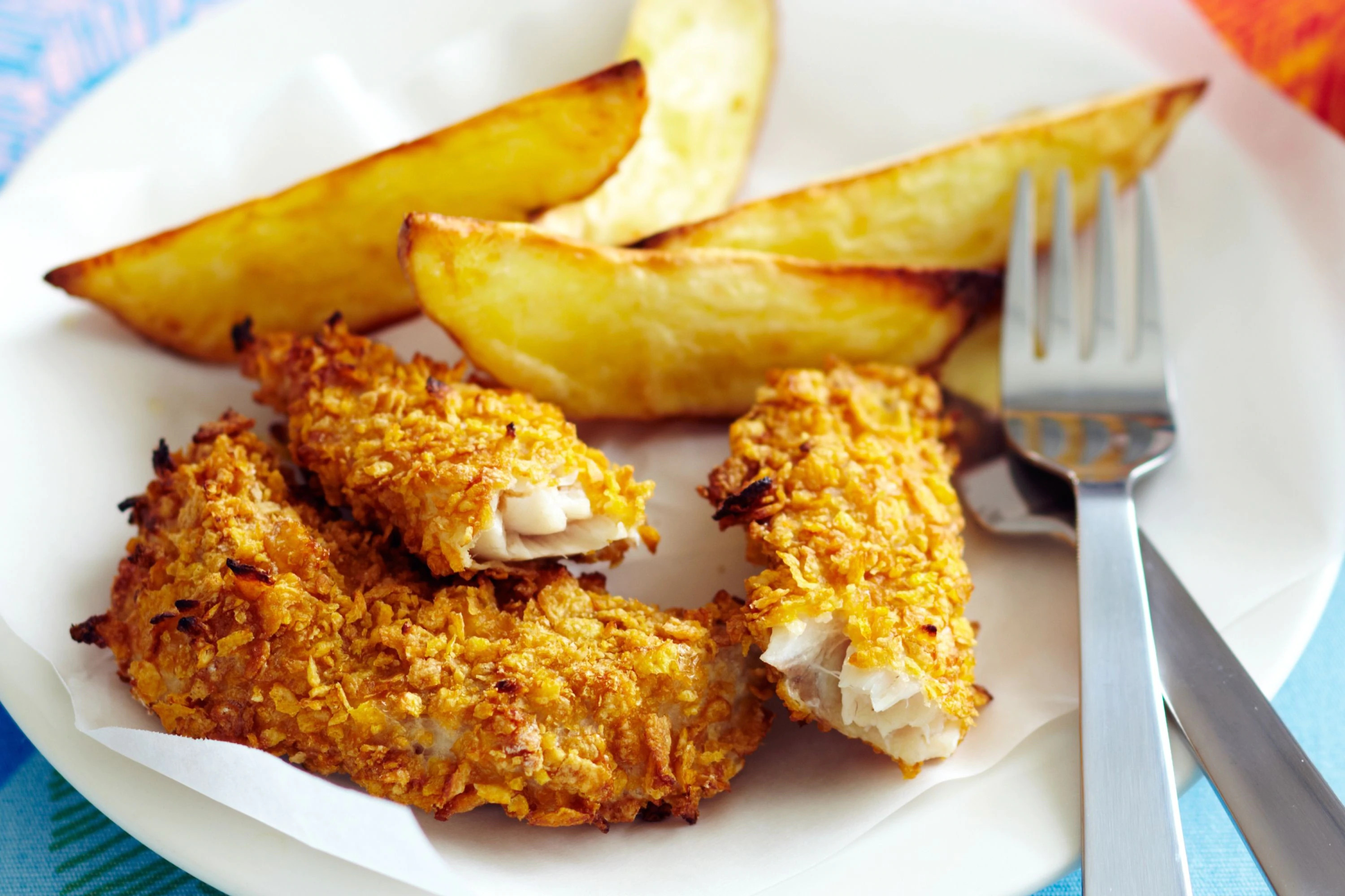 ["Cornflake Fish And Chips Recipe | Recipes | ["Cookwith"]"]